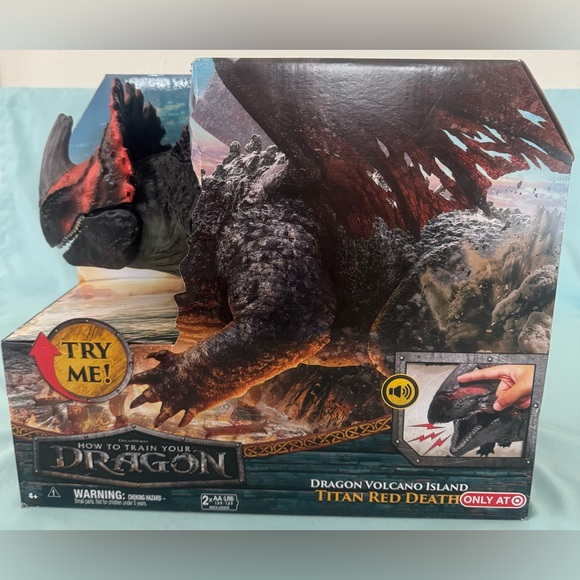 Toys | How To Train Your Dragon Titan Reddeath Figure | Poshmark